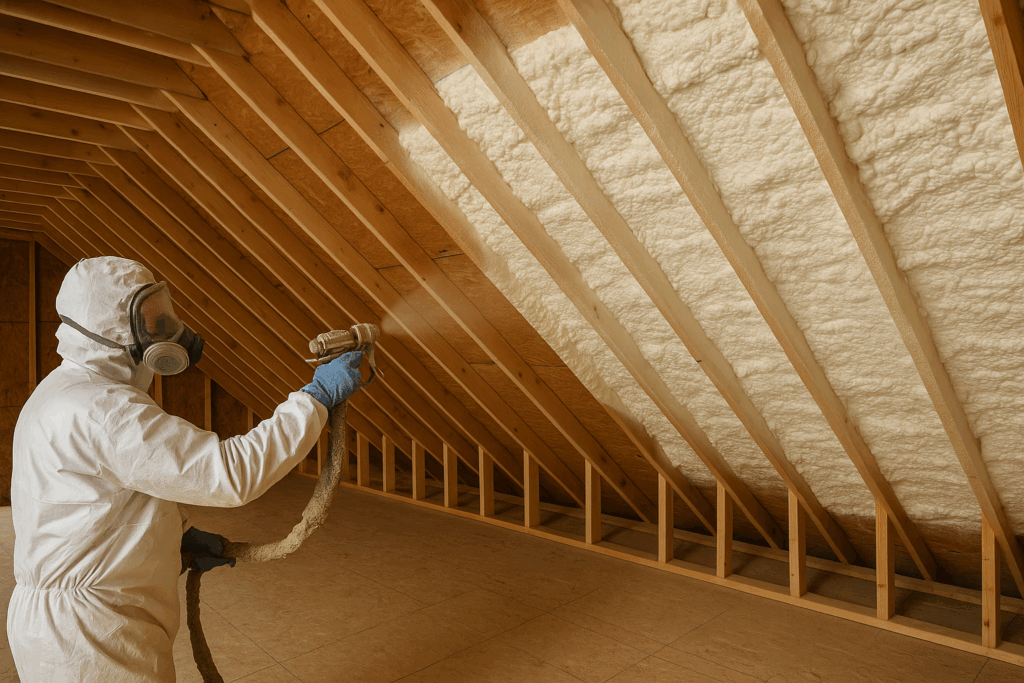 Attic Floor vs. Roof Deck: Best Spray Foam Insulation?